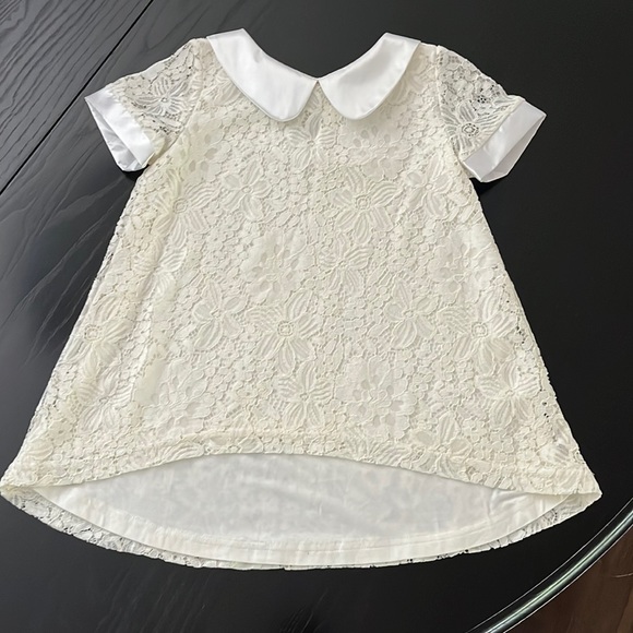 Chasing Fireflies | Shirts & Tops | Chasing Firefiles White Lace Blouse ...